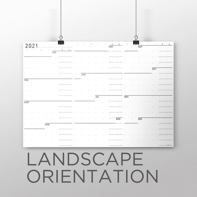 PDF of Monday First - Large Wall Calendar – NeuYear.net